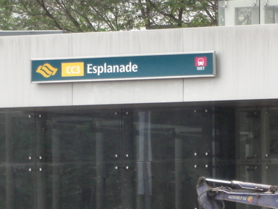 Esplanade MRT Station, Singapore Tourist Information