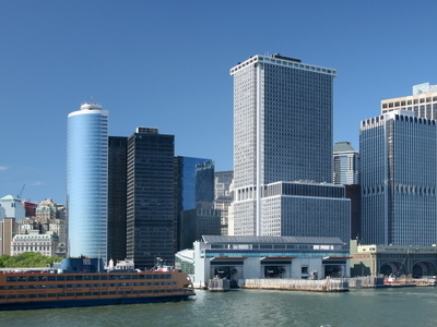 Staten Island Ferry Whitehall Terminal, New York City, United States ...