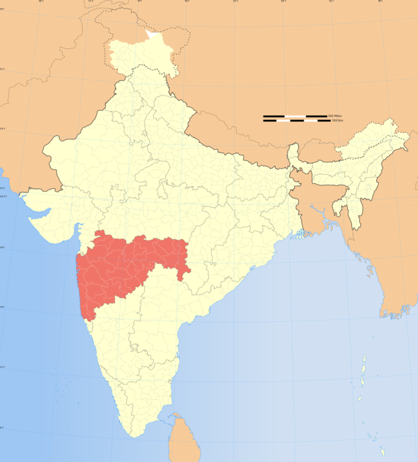 Map of Picnic Spots near Dombivli, India